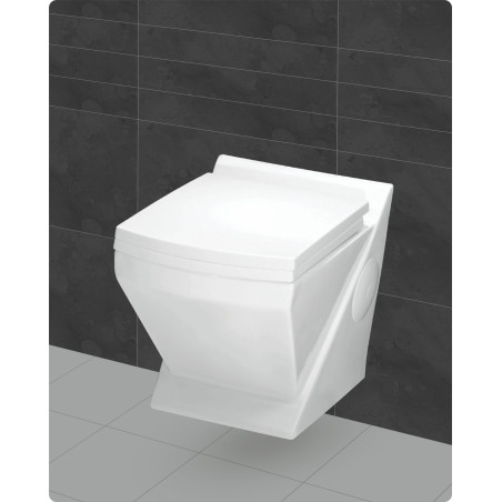 Buy Belmonte Wall Hung Toilet / WC / Commode / Closet for Bathroom ...