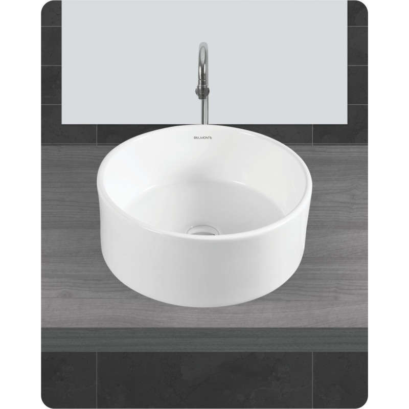 "Buy Belmonte Round Shape Wash Basin - Orange"