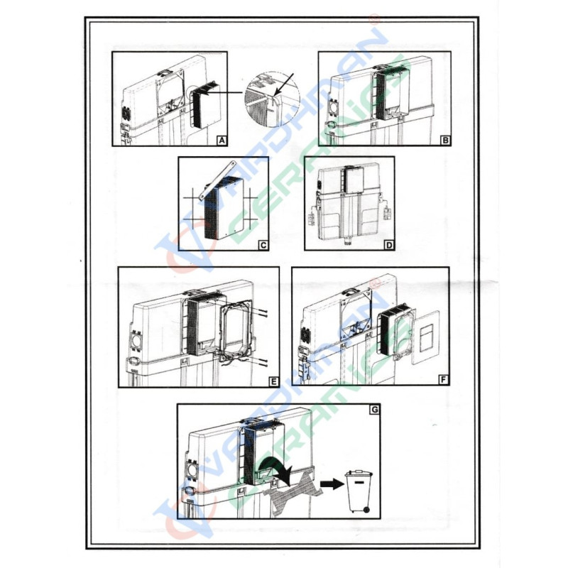 Belmonte Rimless Wall Hung with Cistern Combo White