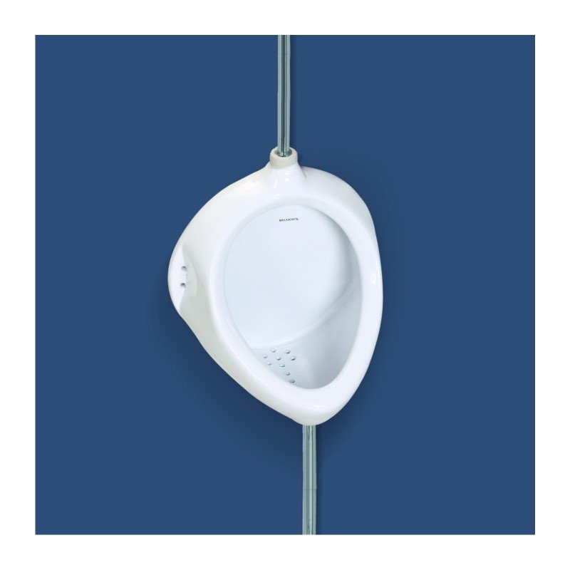 "Shop Belmonte Round Gents Urinal Pot - White Ceramic"