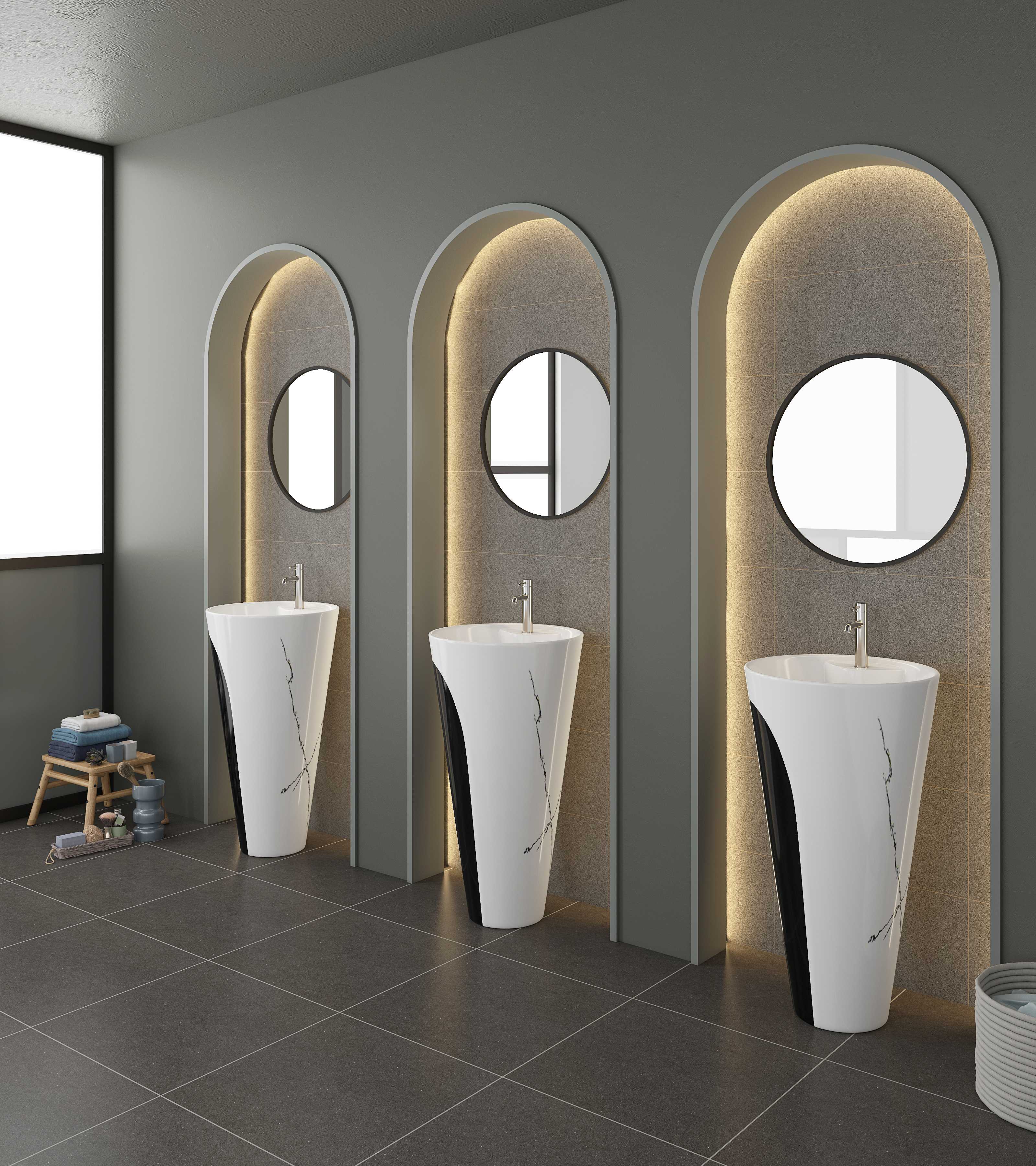 Bathroom sanitary ware western commode wash basin toilet seat ewc