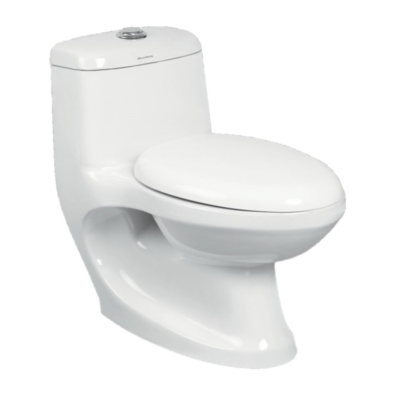 Buy Belmonte One Piece EWC / Western Commode Toilet P Trap Cally Wh...